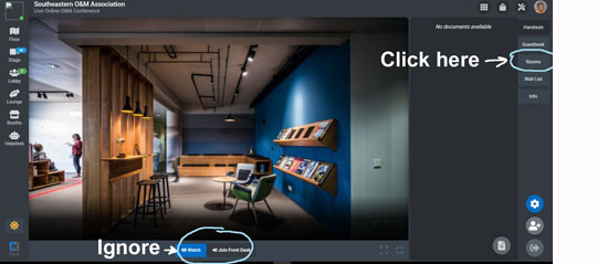 Navigating your booth visually